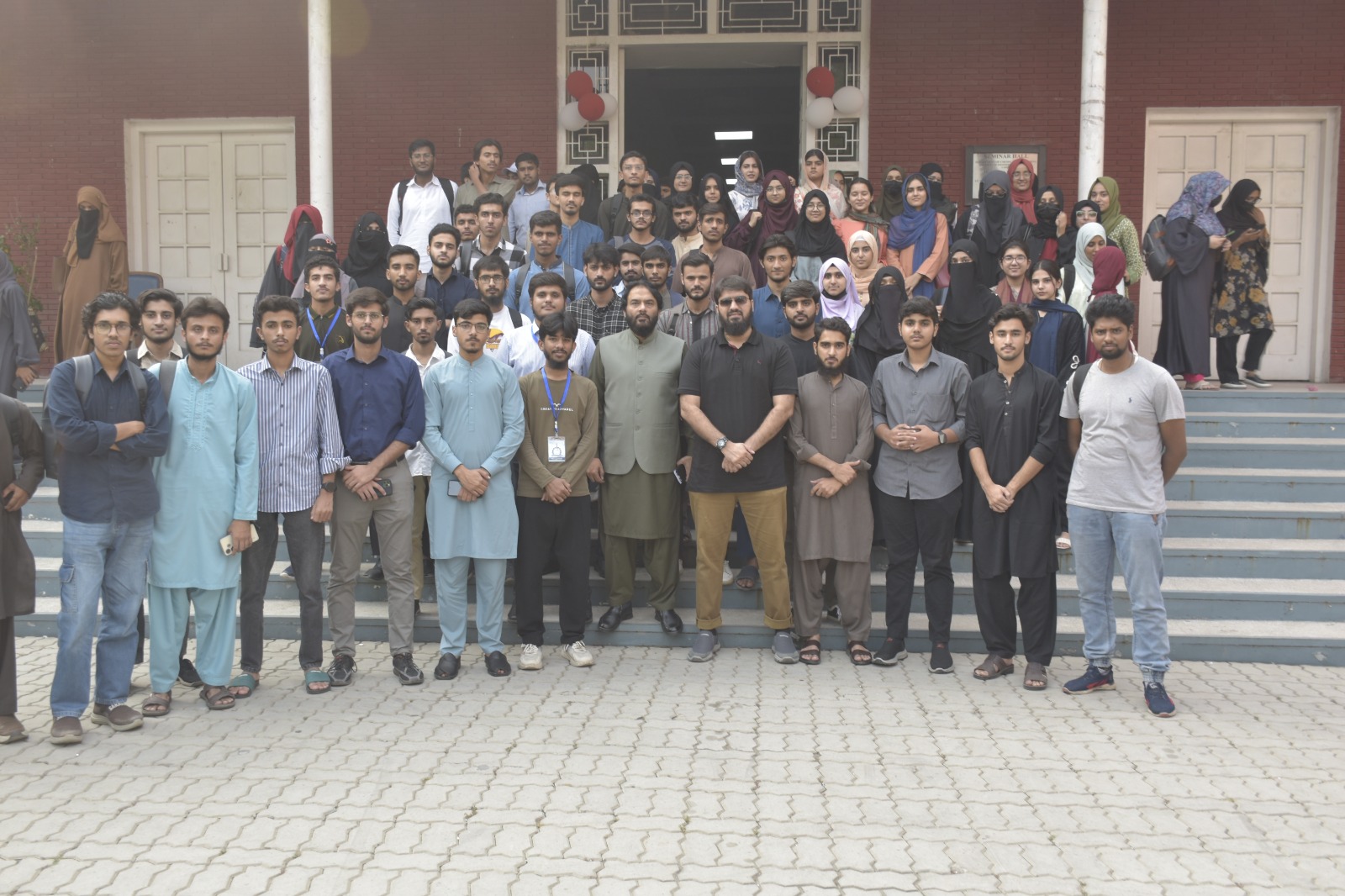 Change yourself" seminar organized by UET Islamic Society.