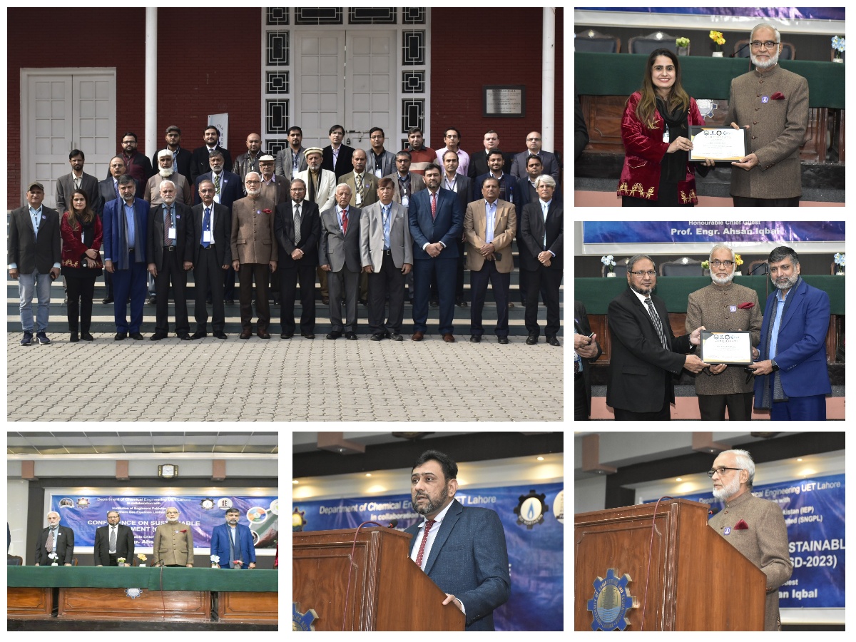 Conference on Sustainable Development at Chemical Department - Tuesday ...